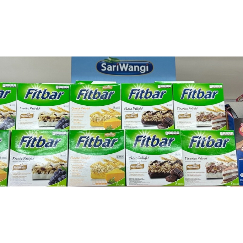 Jual FITBAR Box isi 5’s 100gram aneka rasa | Shopee Indonesia