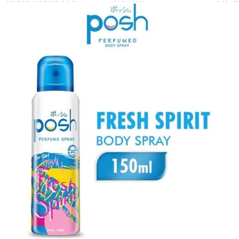 Jual Posh Parfum Body Spray Free Spirit 150ml | Shopee Indonesia