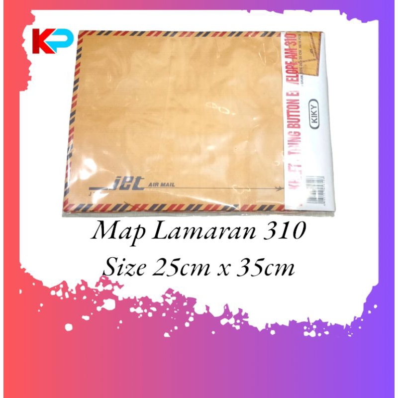 Jual (10pcs) MAP LAMARAN / MAP TALI 310 KIKY PERPAK | Shopee Indonesia