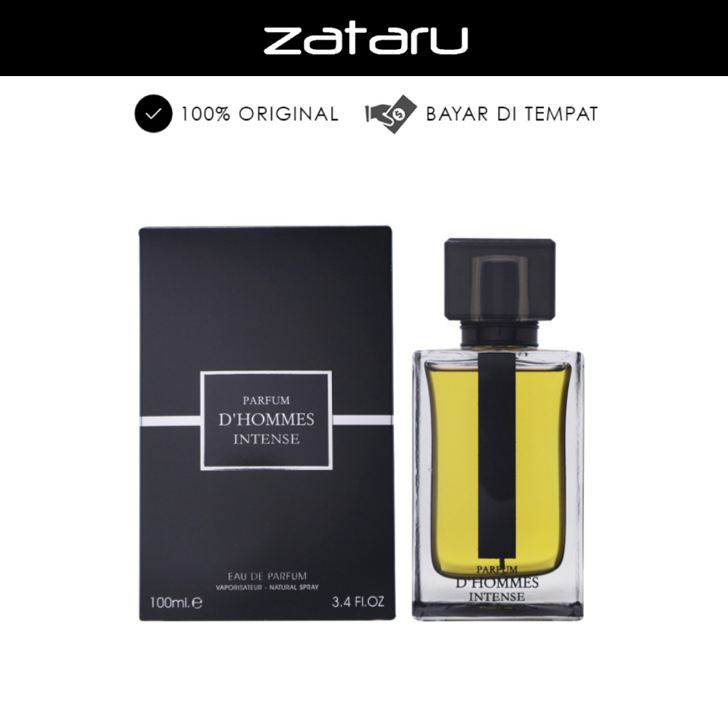 Jual Fragrance World Parfum d'Hommes Intense Man EDP - 100 ML | Shopee ...