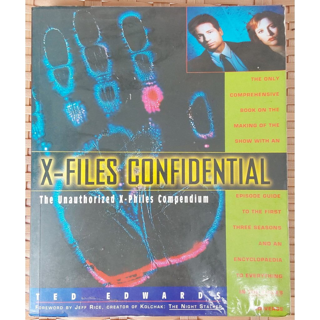 Jual VERY RARE X-Files Confidential: The Unauthorized X-Philes ...
