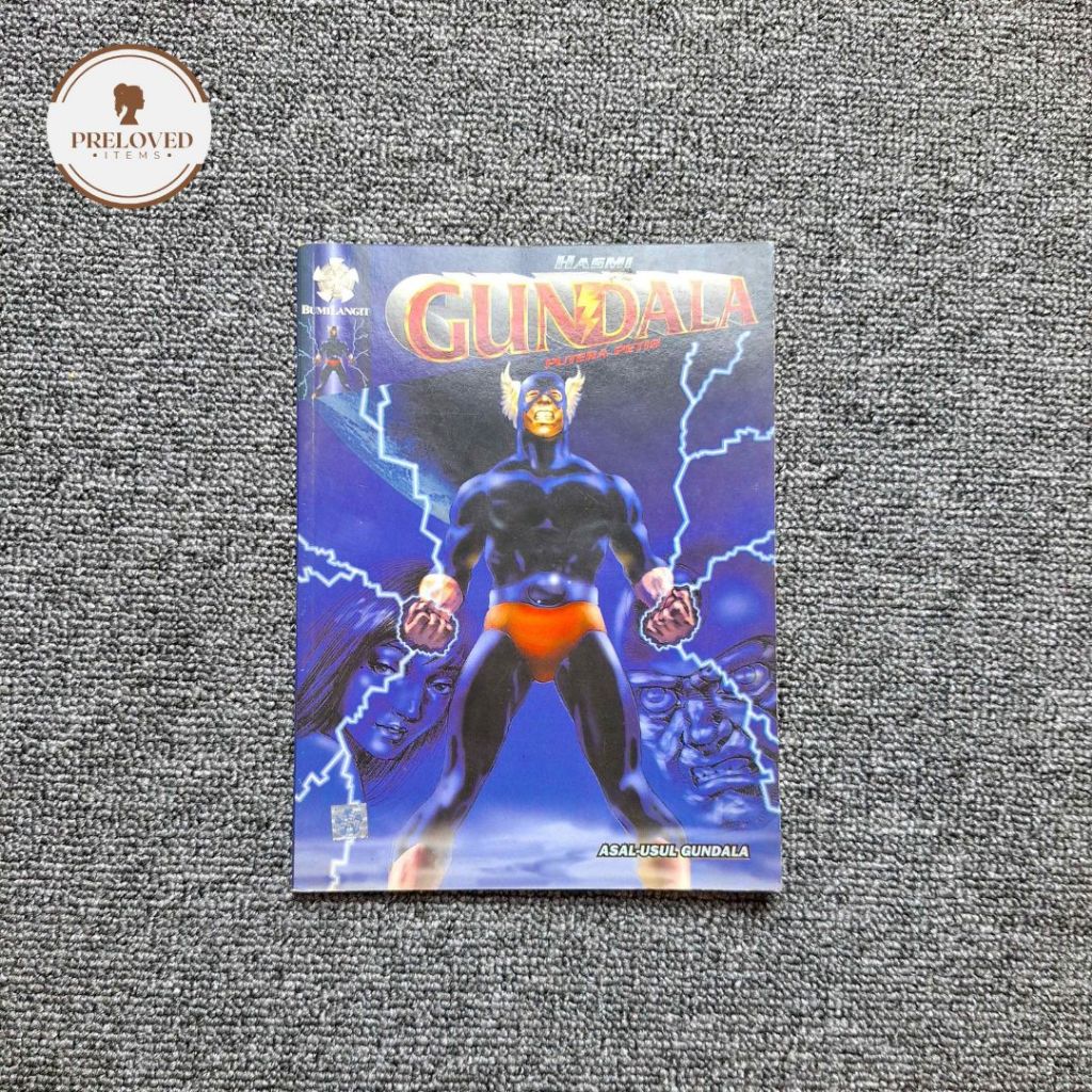Jual Komik Gundala Putera Petir: Asal-Usul Gundala Karya Hasmi (Penerbit Bumi Langit, 2005 ...