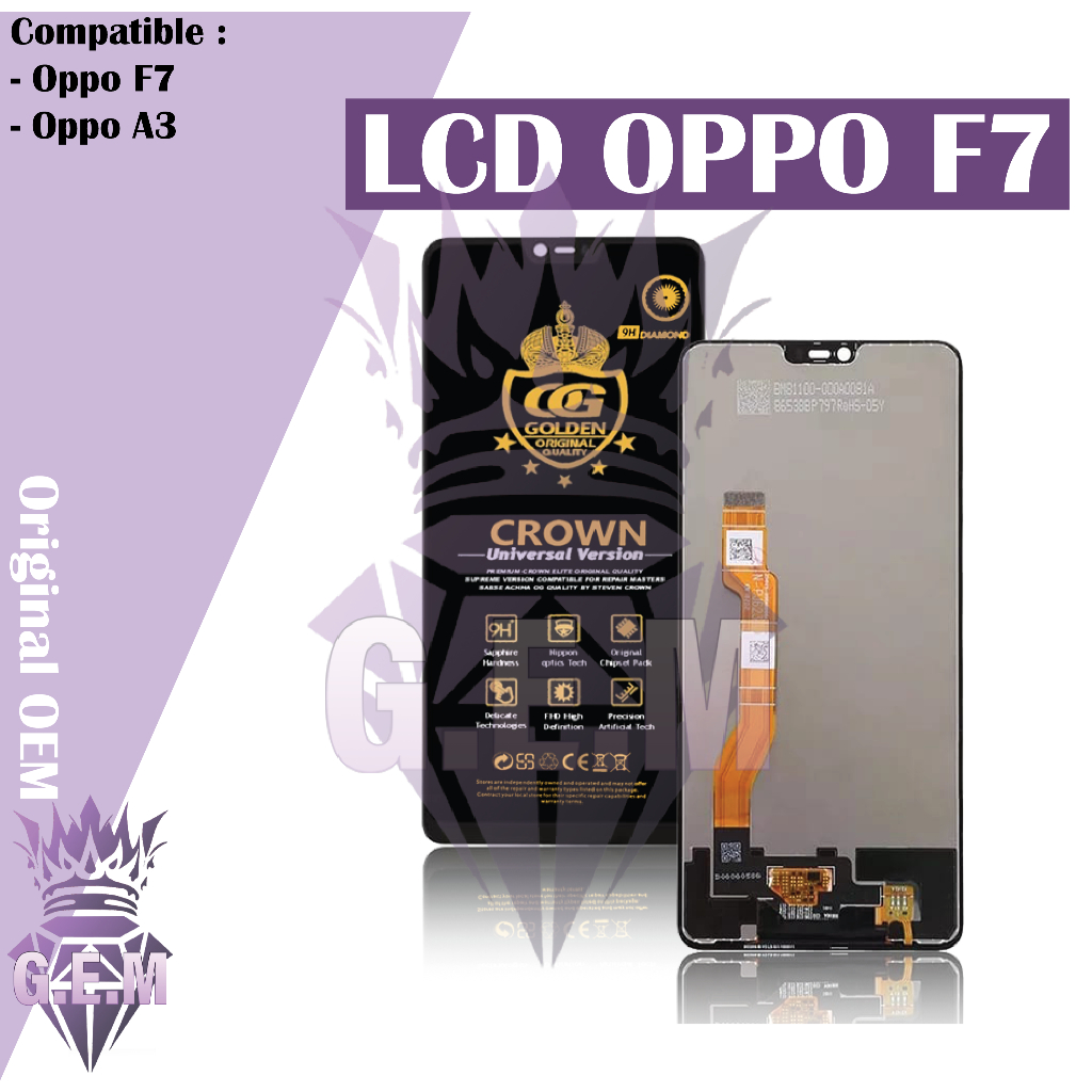 Jual LCD TOUCHSCREEN OPPO F7 - A3 COMPLETE FULLSET ORIGINAL | Shopee ...