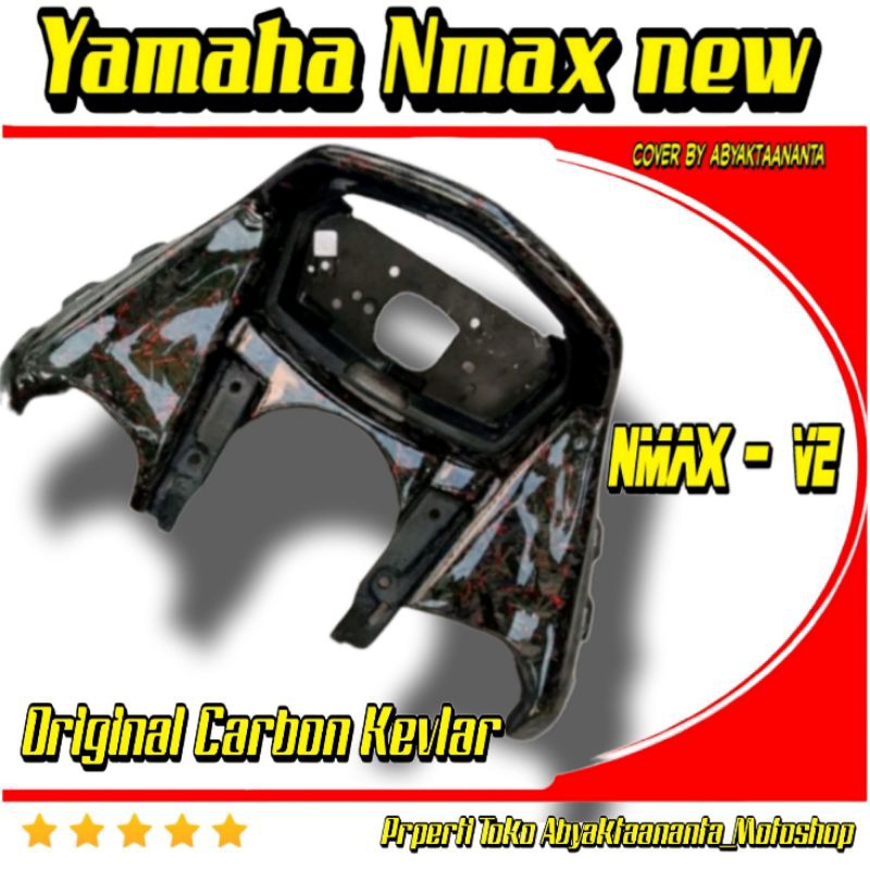 Jual PANEL CONSOLE 1 COVER SPEEDOMETER SPIDO NEW NMAX CARBON KEVLAR ...