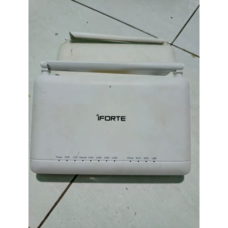 Jual Router ZTE GPON ONT ZXHN F679L Plus Adaptor Dual Band Port Biru ...