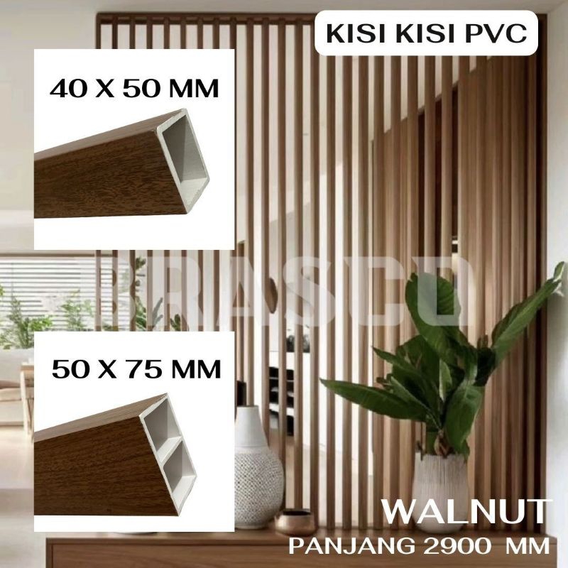 Jual WPC Grade A+ Kisi Kisi Pembatas 2.9 m Tiang Sekat Ruangan Hollow ...