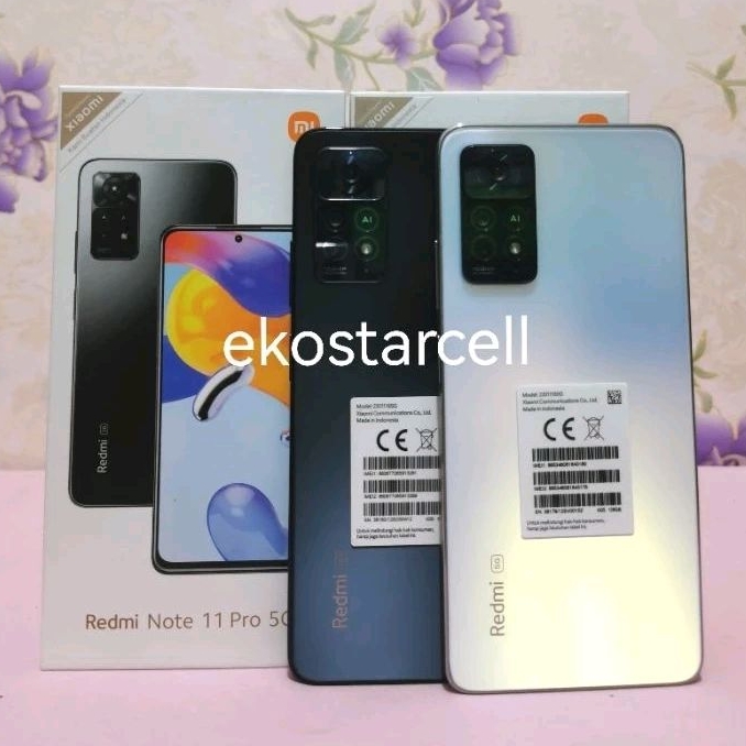 Jual XIAOMI REDMI NOTE 11 PRO 5G 8/128GB SECOND | Shopee Indonesia