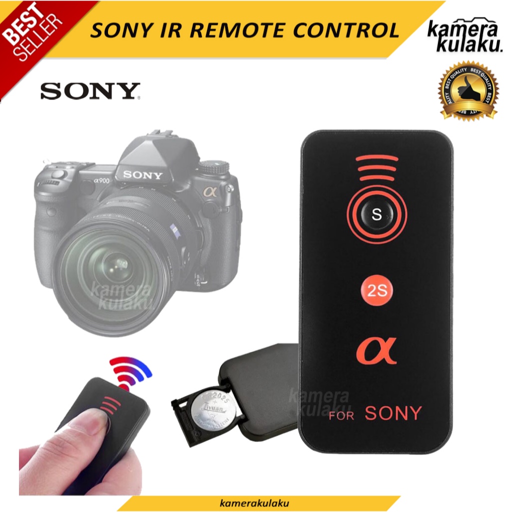 Jual Remote Controller IR Camera Kamera Wireless Shutter DSLR Canon ...