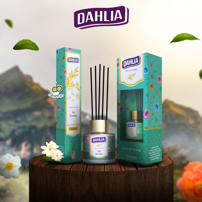 Jual Dahlia Reed Diffuser Teh Keraton Pengharum Ruangan Aroma Terapi ...