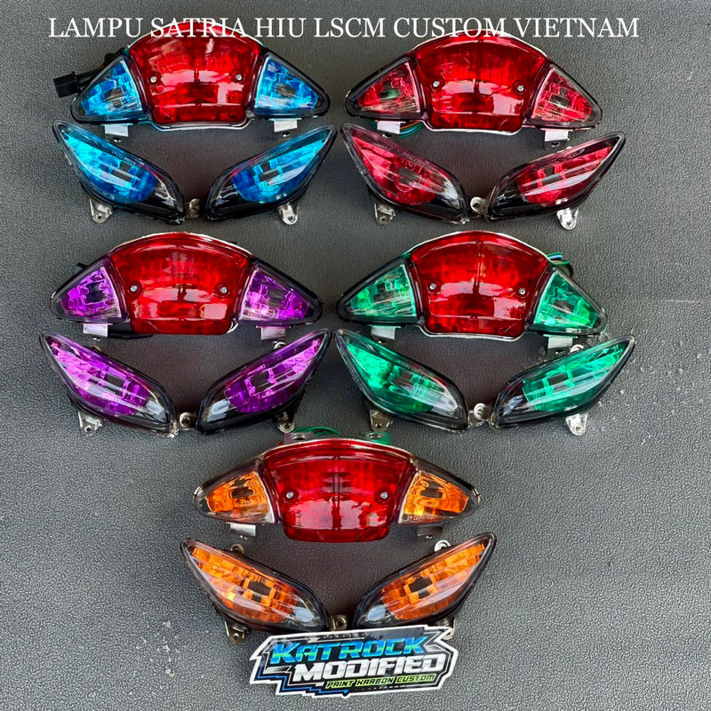 Jual LAMPU SATRIA HIU / LSCM MALAYSIA CUSTOM WARNA LAMPU REFLEKTOR SEIN ...