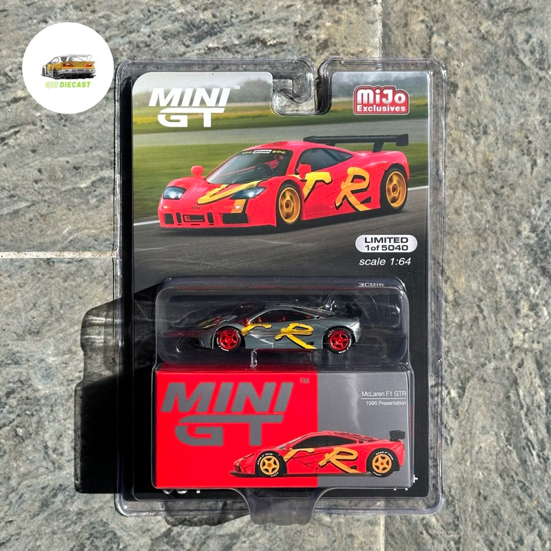 Jual Mini GT 684 CHASE McLaren F1 GTR 1996 Presentation Mijo Chase Blister MGT00684 MJC | Shopee ...