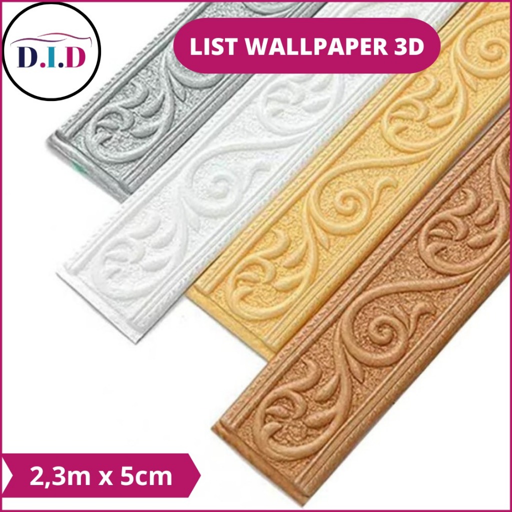 Jual DID - New!! Wall Border List (Lebar 5 CM) Wall Border Foam 3D ...