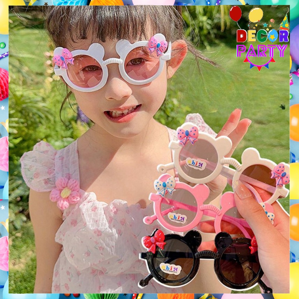 Jual DP KCA004 Kacamata Anak Mouse Pita Imut Sunglasses Kacamata ...
