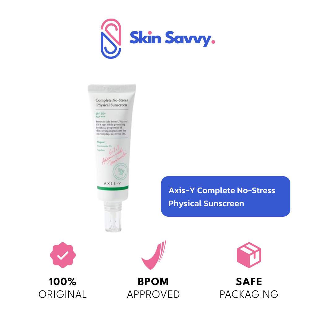 Jual [BPOM] AXIS-Y - Complete No-Stress Physical Sunscreen Version 3 ...