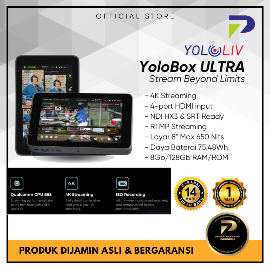 Jual Yololiv - YoloBox ULTRA Live Stream Portable Studio | Shopee Indonesia