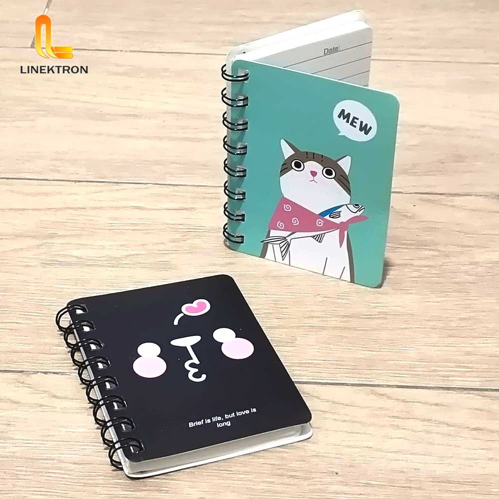 Jual BUKU KECIL CUTE CHARACTER A7 / BUKU CATATAN BERGARIS MINI / BUKU ...