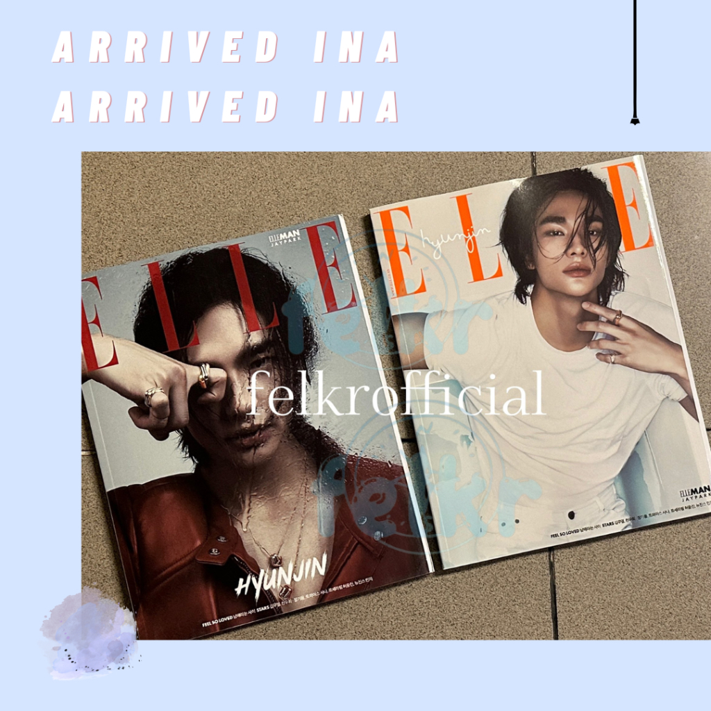 Jual [PLNSN - BACA DESKRIPSI] Wajib pilih J&T - Elle Magz May Issue Hy unjin Cover | Shopee ...