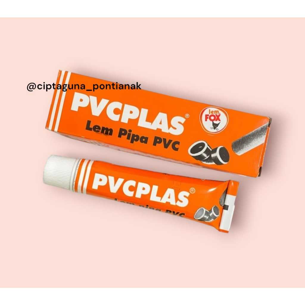 Jual LEM PIPA FOX PVC TUBE 35 GR / LEM PVC PARALON / LEM SAMBUNGAN ...