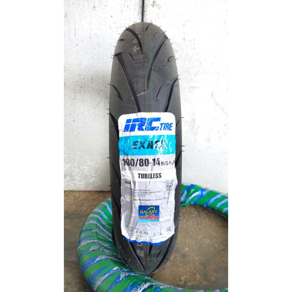 Jual Ban IRC Exsato 100/80-14 Ring 14 Tubeless ban matic 100/80-14 ban ...