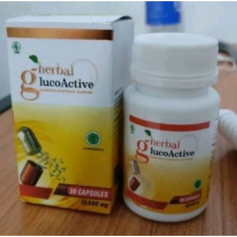 Jual GLUCOACTIVE ORIGINAL 100% (GLUCOACTIVE adalah obat untuk penderita ...