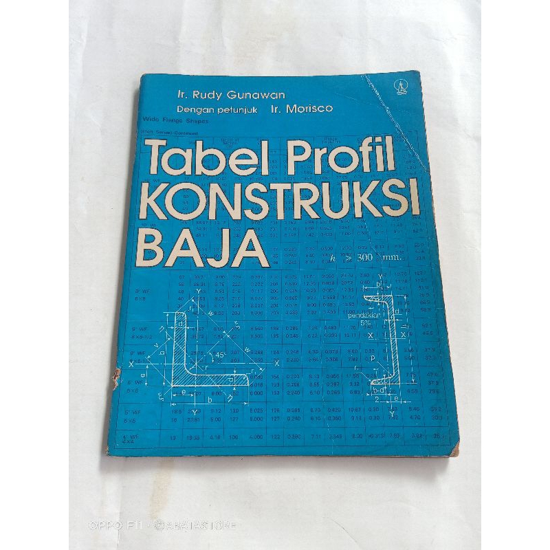 Jual BUKU TABEL PROFIL KONSTRUKSI BAJA IR RUDY GUNAWAN | Shopee Indonesia