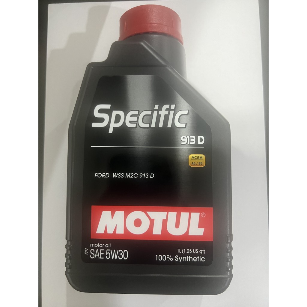 Jual Oli Mobil MOTUL SPECIFIC 913D 5W30 1LITER - ORIGINAL | Shopee ...