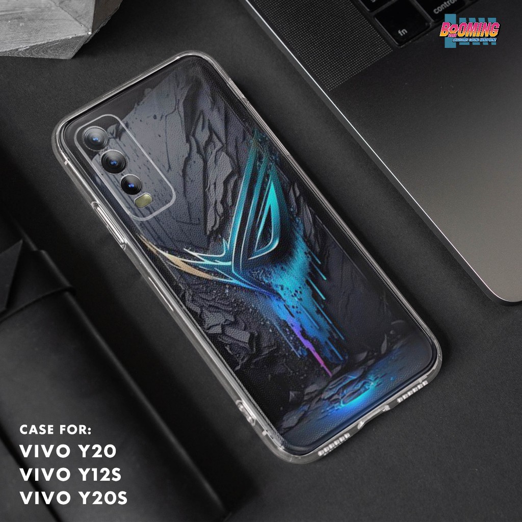 Jual CASE Vivo Y20 Y12S Y20S Y20SG Motif ROG- Clear Case - Softcase ...