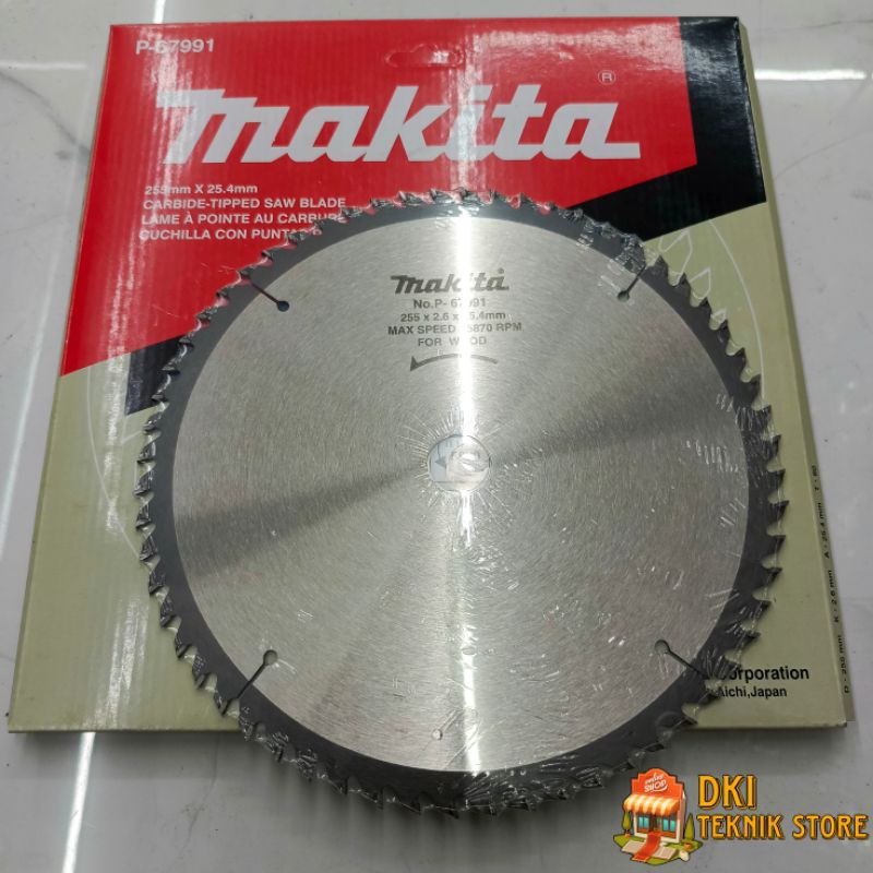 Jual Makita Mata Gergaji Kayu 10 Inch 225 x 2.6 x 25.4 Mm x 60 T Mata ...