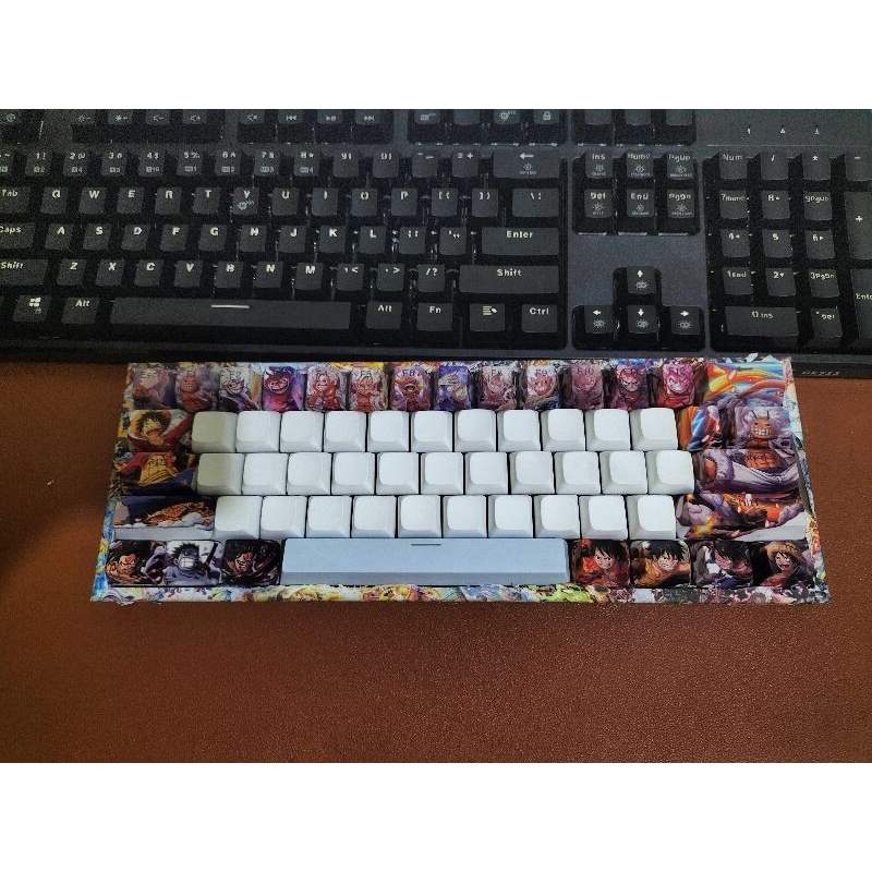 Jual Modifier Keycaps Mechanical Keyboard Custom Luffy One Piece ...
