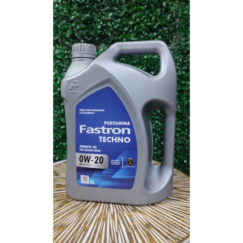 Jual Oli Pertamina Fastron Techno SAE 0W-20 4 Liter | Shopee Indonesia