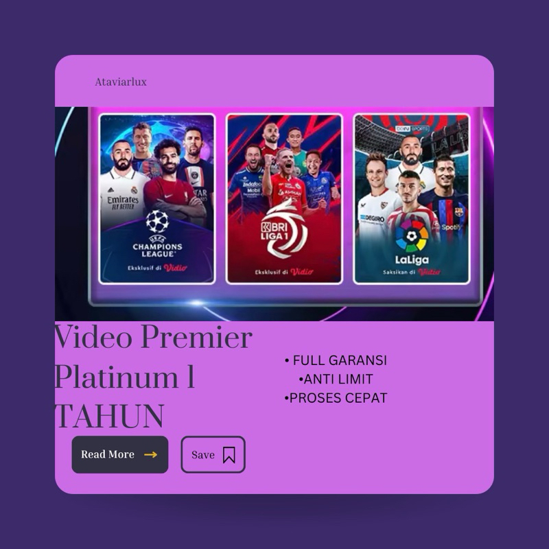 Jual VIDIOOO VIDEO PLATINUM DIAMOND FULL GARANSI | Shopee Indonesia