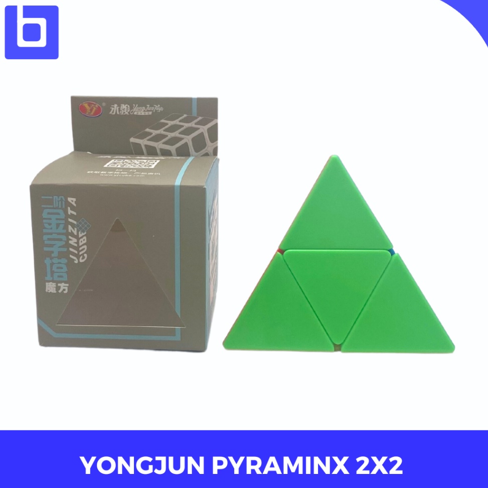 Jual FHm Rubik Pyraminx YJ 2x2 Pyraminx Stickerless Original Terkini ...