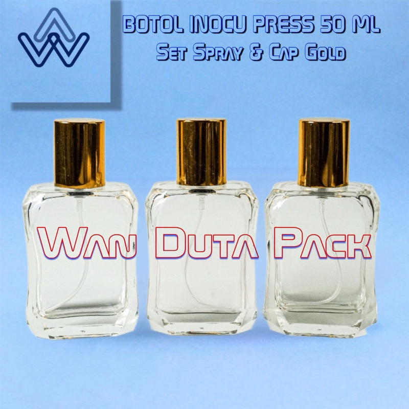 Jual BOTOL PARFUM INOCU DIAMOND HARDPRESS & SEMIPRESS 50ML | Shopee ...