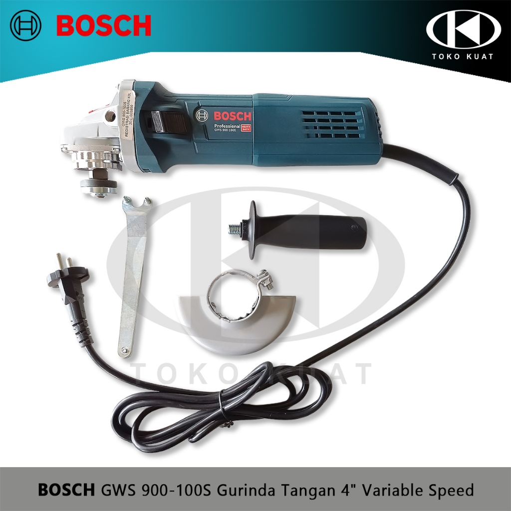 Jual Gerinda 4" Variable Speed BOSCH GWS 900-100S Angle Grinder 100MM ...