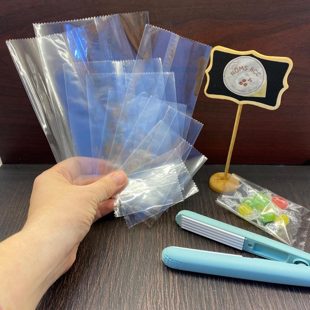 Jual P1 - 100LEMBAR PLASTIK BENING TRANSPARAN / PLASTIK KUE KERING ...