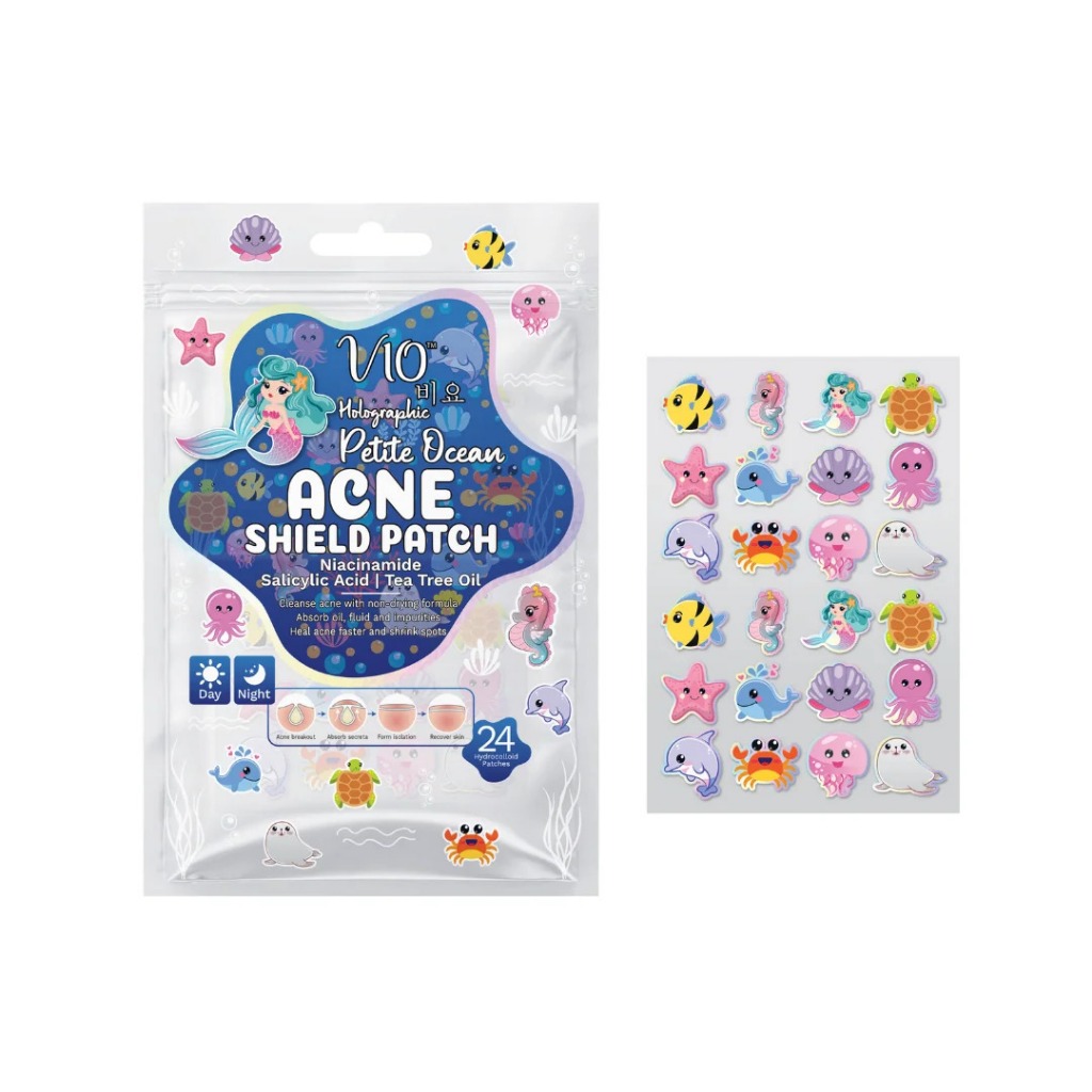 Jual Vio Acne Shield Patch Petite Ocean | MEOW MEOW | HOLOGRAPHIC ZODIC ...