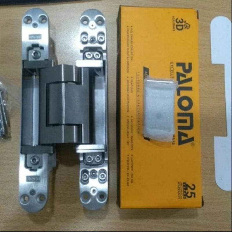 Jual PALOMA IHP 331 HINGE CONCEALED HIDDEN P200 ENGSEL TANAM PINTU ...