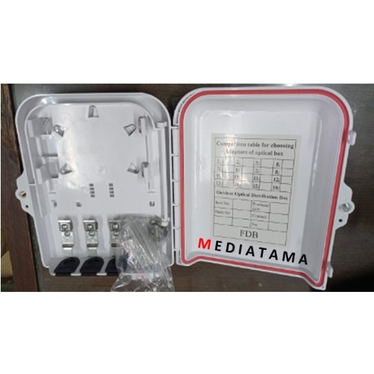 Jual Optikal odp 8core Box 8c 8 port optical distribution point FO KHU ...