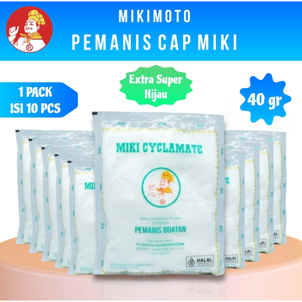 Jual MIKI Cyclamate Pemanis Miki Sari Manis / Pemanis Makanan Dan ...