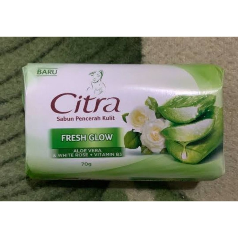 Jual CITRA SABUN MANDI FRESH GLOW 3pc | Shopee Indonesia
