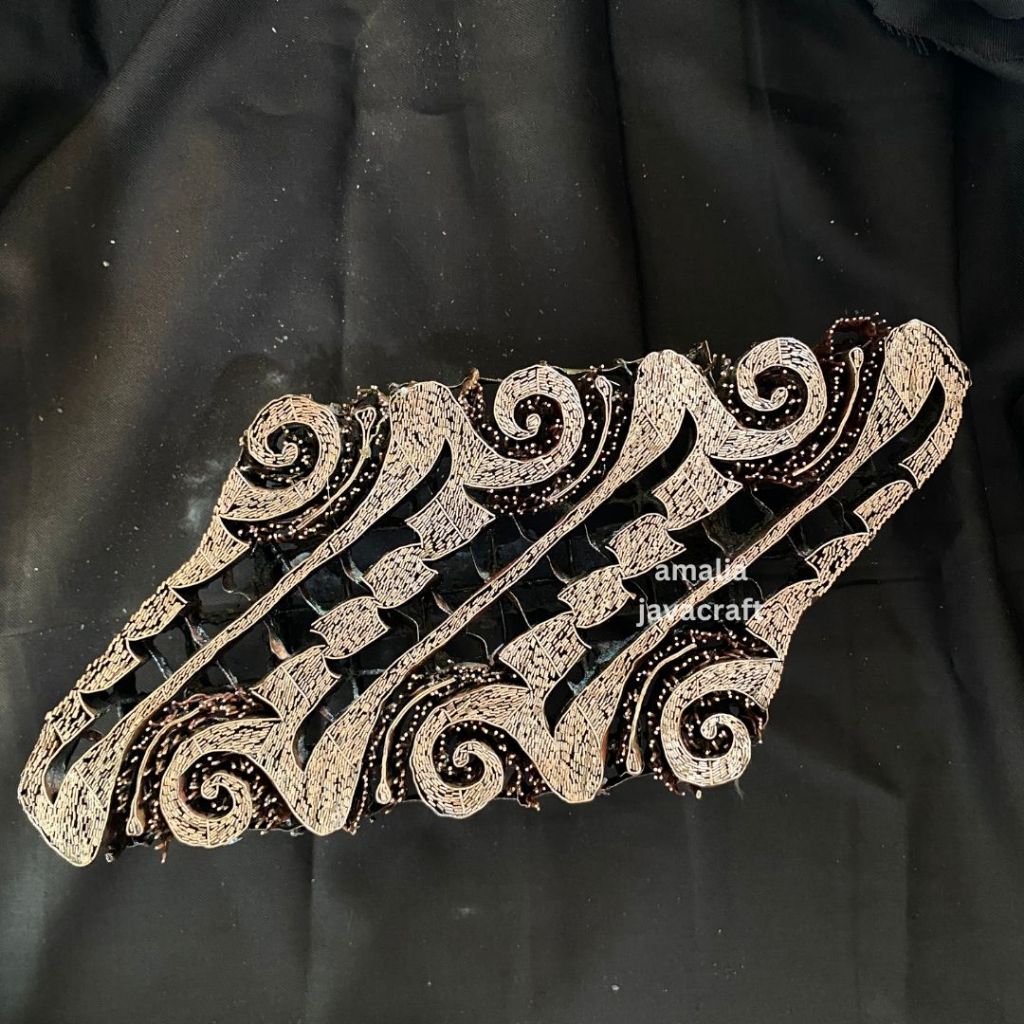 Jual alat cap batik tembaga motif lereng 04 canting cap batik | Shopee ...
