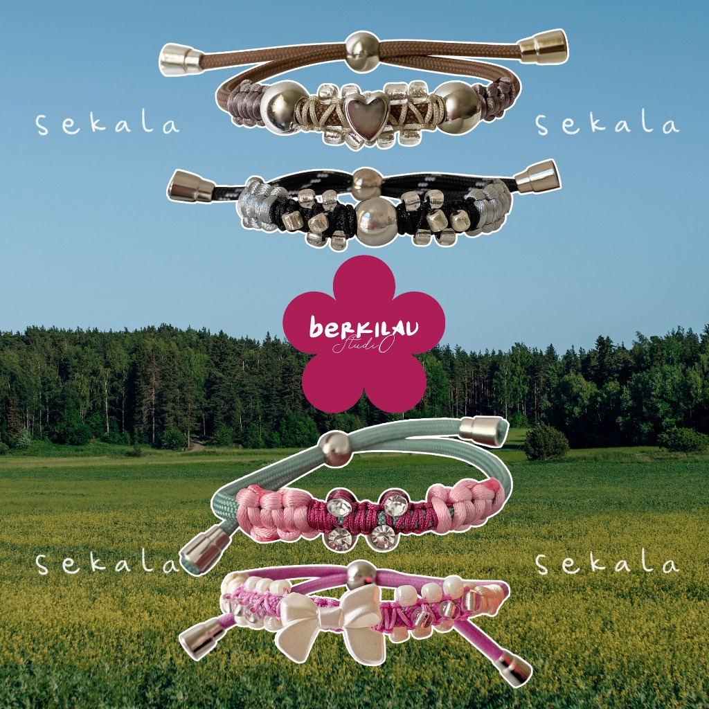 Jual SEKALA BRACELET - Gelang Tali Adjustable | Shopee Indonesia