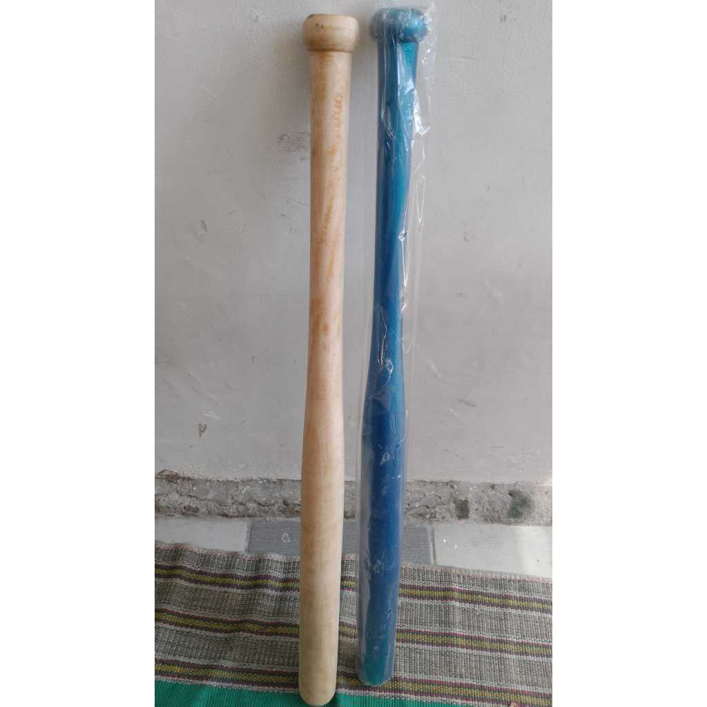 Jual Tongkat Baseball Kayu Jumbo / Stik Bisbol Kayu Besar Ukuran 80 cm ...