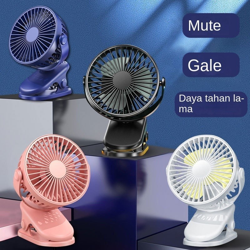 Jual Kipas Angin Portable Duduk Jepit Meja Mini USB Fan 5-Speed 720 ...