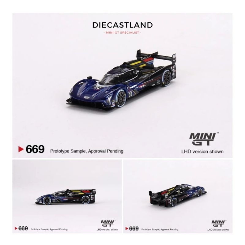Jual Mini GT #669 Cadillac V-Series.R #02 2023 IMSA Daytona 24 Hrs ...