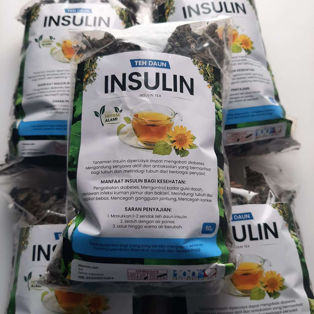 Jual Teh Daun Insulin 40gr Curah | Teh Seduh daun Insulin Efektif ...