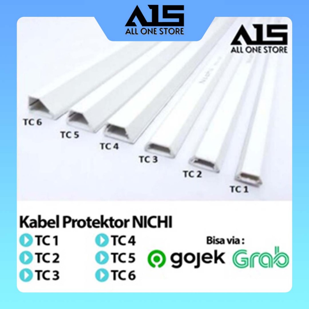 Jual KABEL PROTEKTOR NICHI TC 2 3 4 5 6 PANJANG 1 METER - PUTIH | Shopee Indonesia