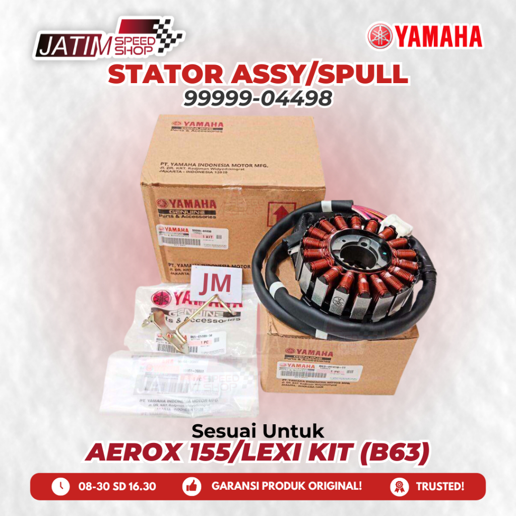 Jual Yamaha Genuine Parts YGP Stator Assy Spull Sepul Kit Lengkap Kabel ...