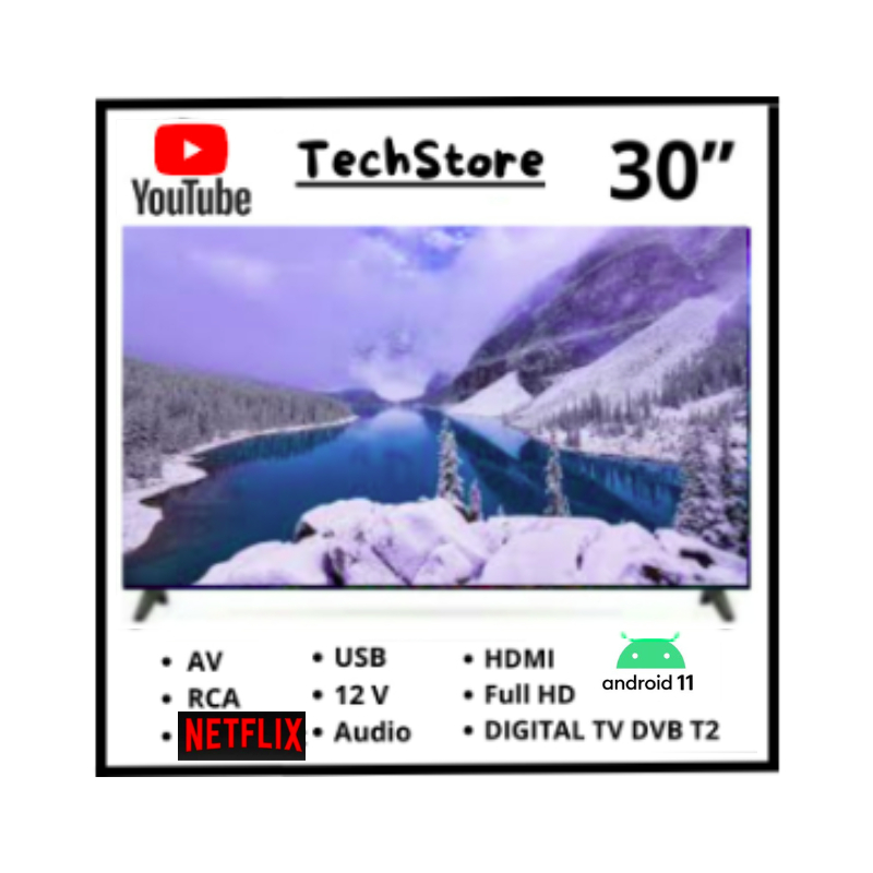 Jual [Digital Android 11] WEYON ANIMAX TV 30 inch Youtube Smart TV ...