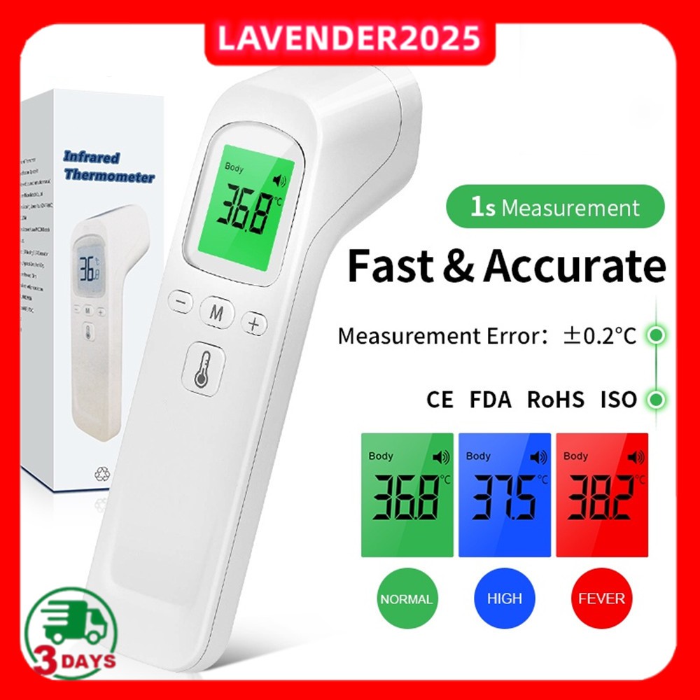 Jual Termometer Digital bayi termometer infrared Suhu Tubuh Digital ...